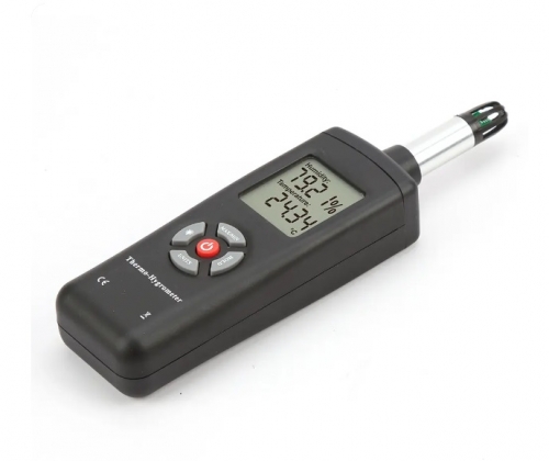 Digital Psychrometer Thermo-hygrometer Hygrometer Thermometer Gauge ...