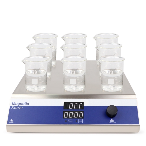 Lab Agitator 9 Position in 1 Magnetic Stirrer for Perfume Water Liquid ...