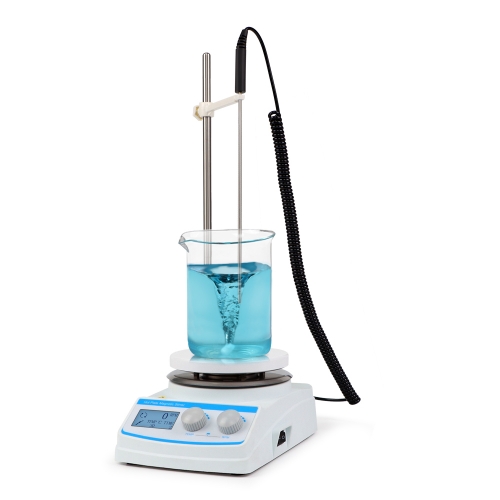 Plastic magnetic stirrer with warm up lcd hot plate with stirrer ...