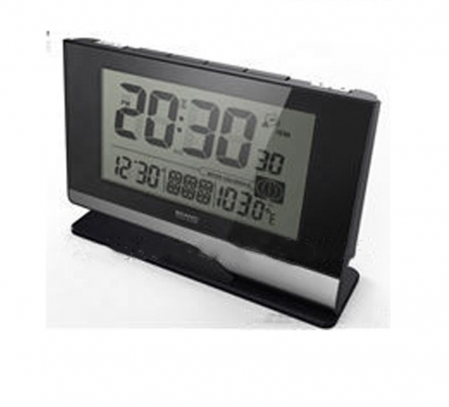 Radio Controlled LCD Digital Clock with Weather Station Function ...