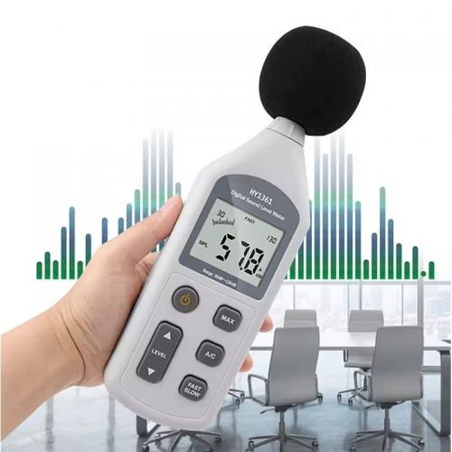 HY1361 Digital Personal Noise Level Tester 30-130dB Professional Sound ...