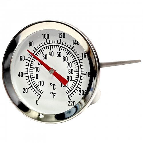 12 inch Probe Thermometer SS Dial Thermometer Homebrewing,Brewing ...